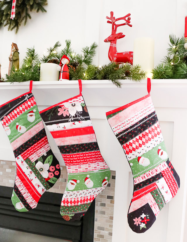 Easy Quilted Christmas Stocking Tutorial - Diary of a Quilter - a quilt ...