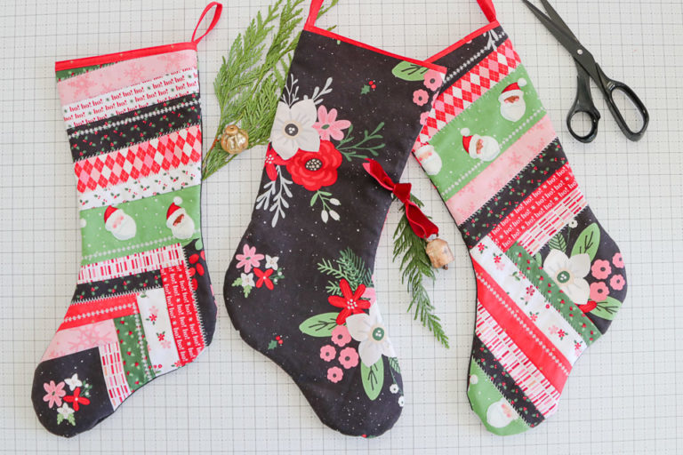Easy Quilted Christmas Stocking Tutorial - Diary of a Quilter - a quilt ...