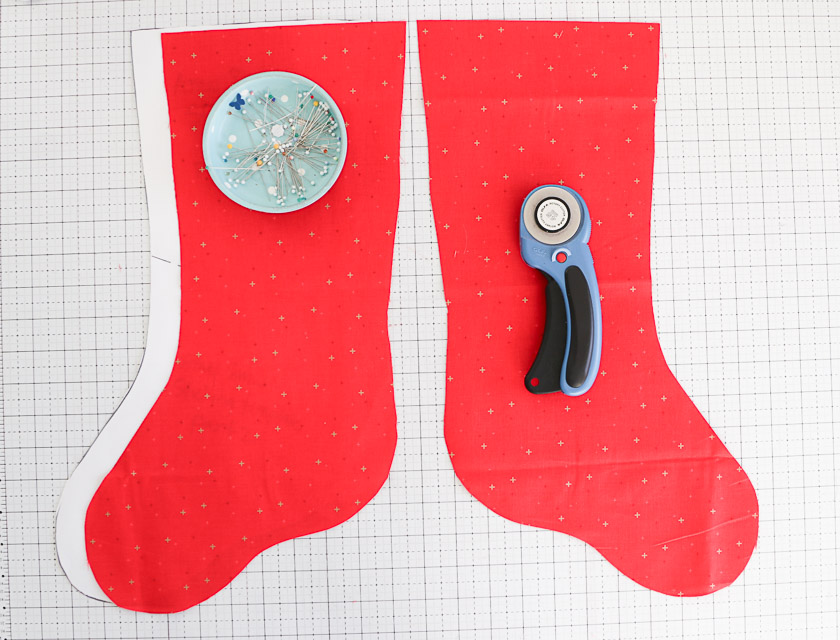 Easy Quilted Christmas Stocking Tutorial - Diary of a Quilter - a quilt ...