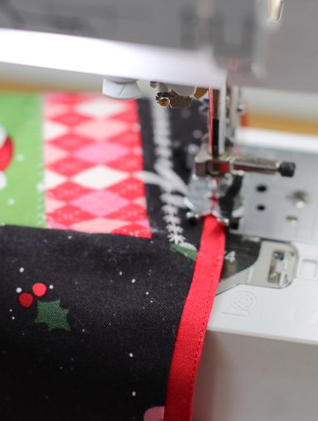 Easy Quilted Christmas Stocking Tutorial - Diary of a Quilter - a quilt ...