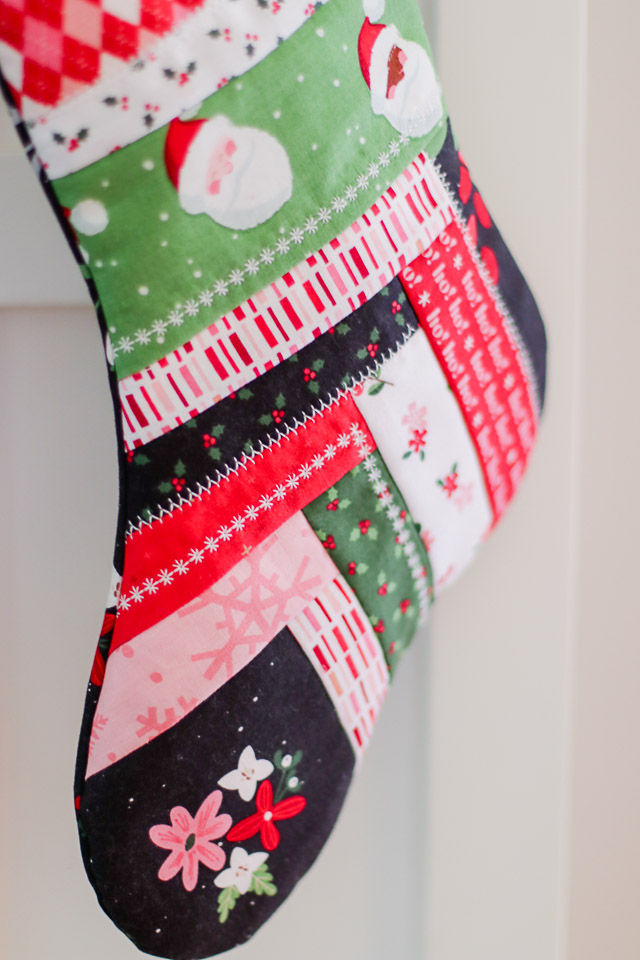 Easy Quilted Christmas Stocking Tutorial - Diary of a Quilter - a quilt ...