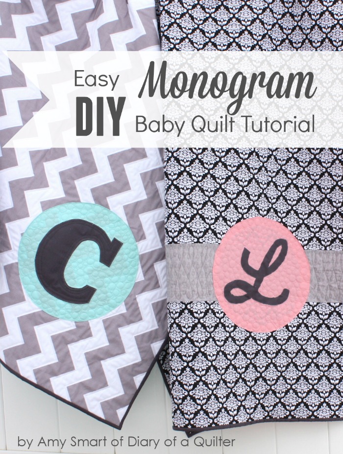 Quick and Easy Baby Quilt tutorial - Diary of a Quilter - a quilt blog