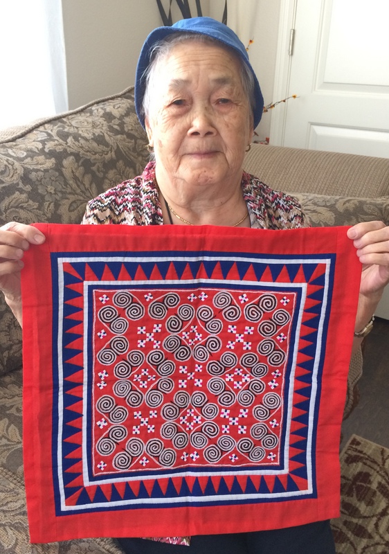 Hmong sewing and kind deeds - Diary of a Quilter - a quilt blog