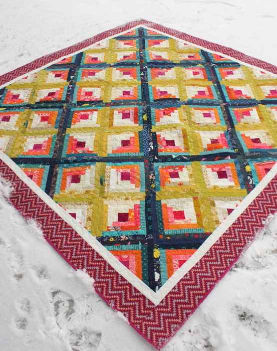 Log Cabin Quilt Block Tutorial + Inspiration - Diary of a Quilter - a ...