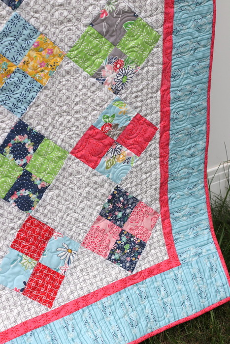 Daisy Days summer quilt - Diary of a Quilter - a quilt blog