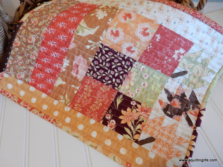 Fall Table Runner Ideas and Tutorials - Diary of a Quilter