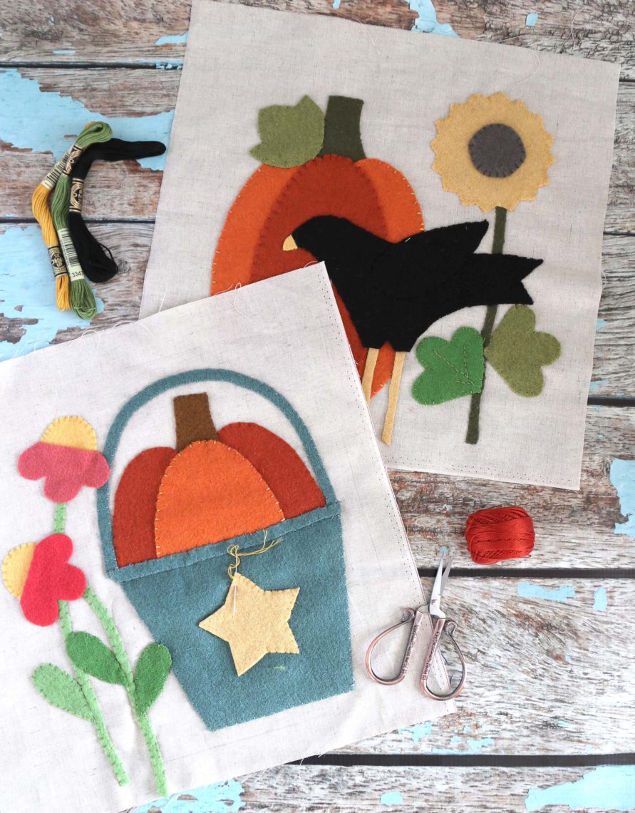 Wool Applique + Autumn Love