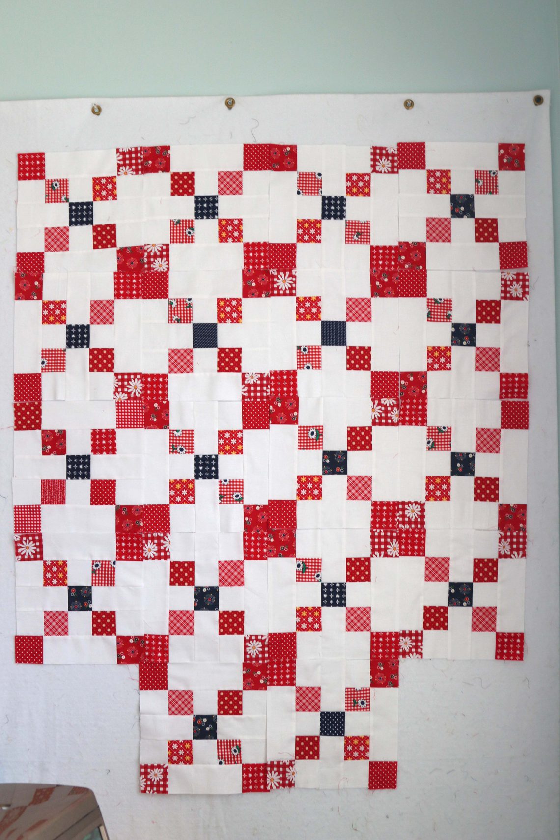 Irish Chain block tutorial - Diary of a Quilter - a quilt blog