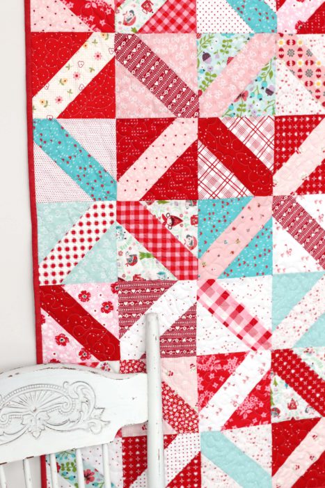 Crossweave Crib Quilt - Precuts Friendly - Diary of a Quilter - a quilt ...