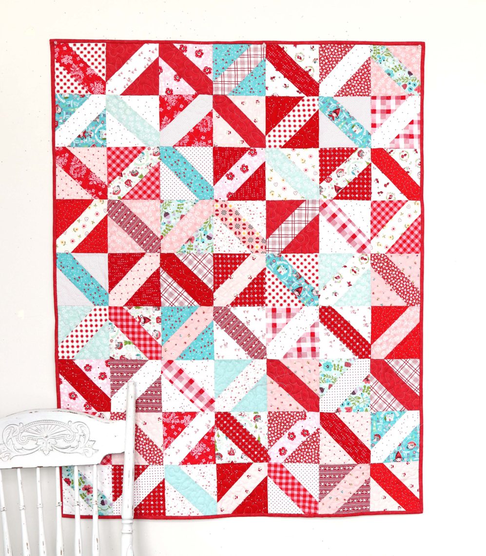 Crossweave Crib Quilt - Precuts Friendly - Diary of a Quilter - a quilt ...