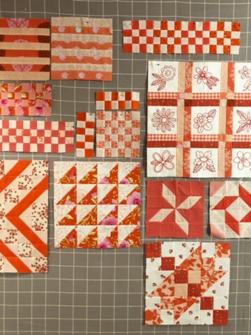Modern Chain-Linked Quilt - Diary of a Quilter - a quilt blog
