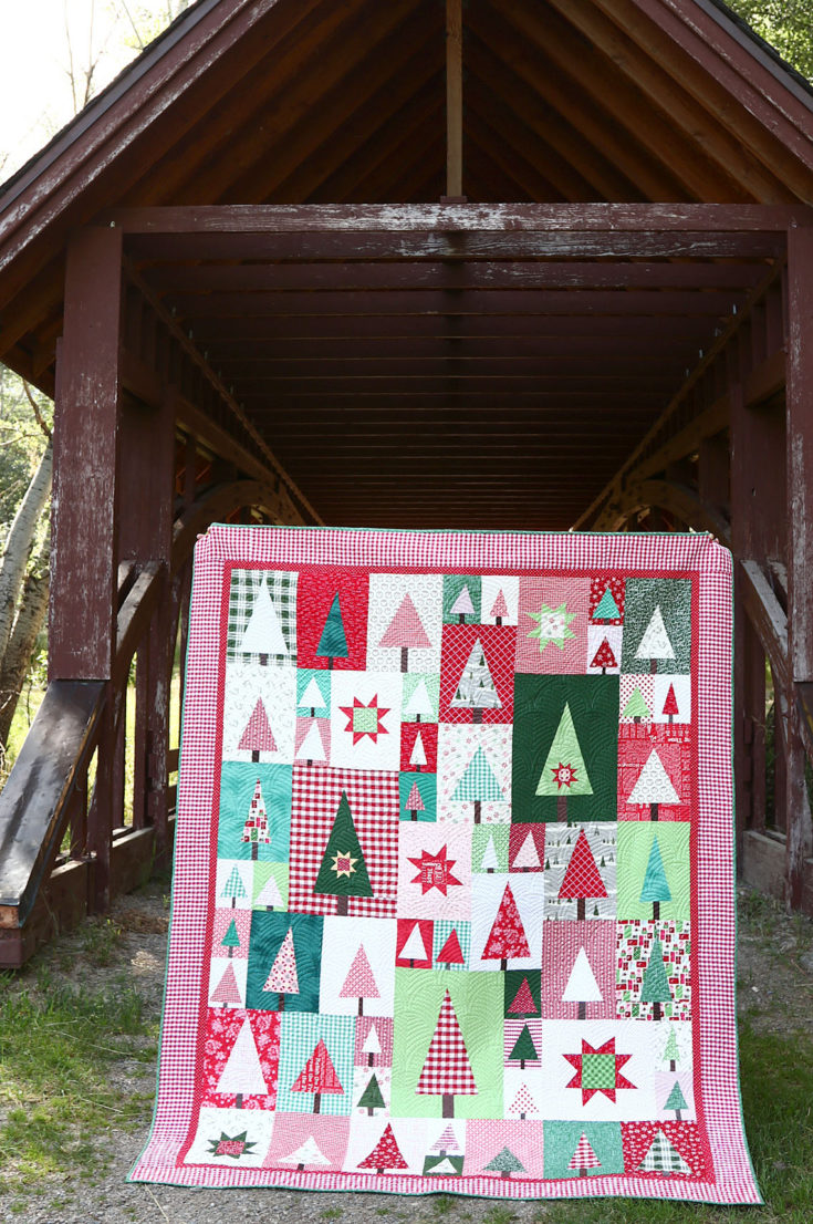 Patchwork Forest Quilt Pattern | Quilting | Diary of a Quilter