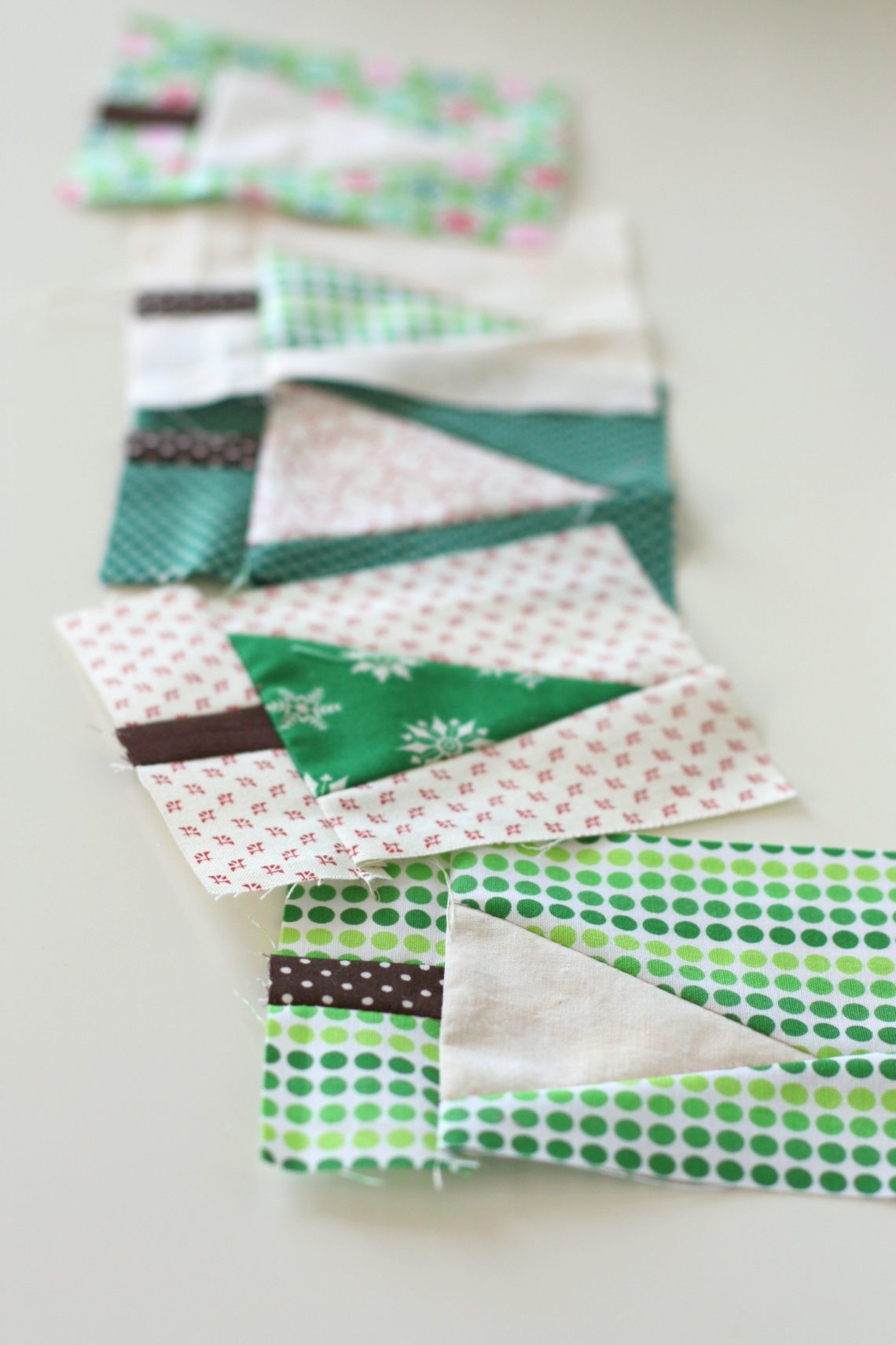 Pine Hollow Patchwork Forest QAL Week 2 - Diary of a Quilter - a quilt blog