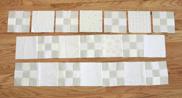 Irish Chain Nine-Patch Quilt Tutorial - Diary of a Quilter - a quilt blog