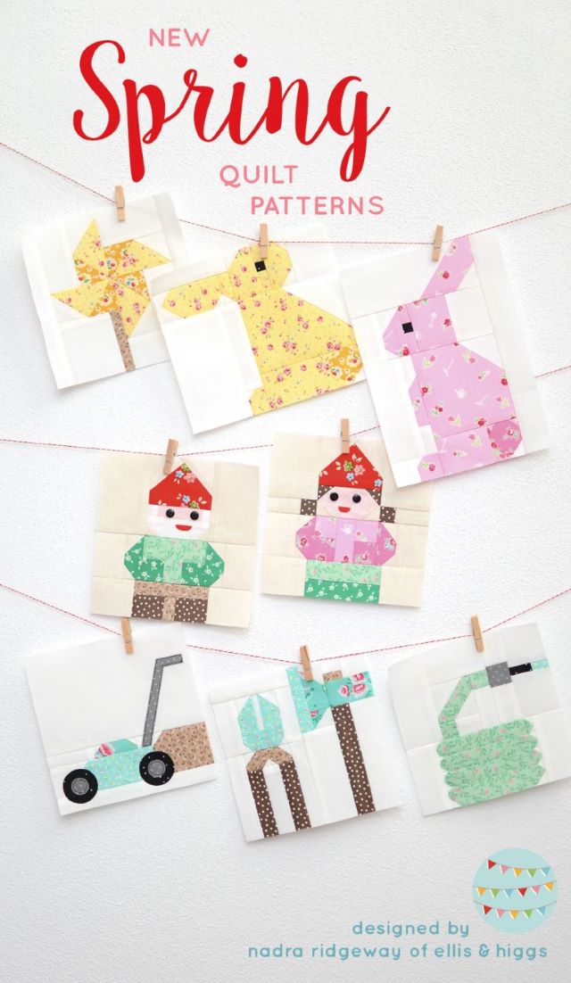 30 Ideas for Spring and Easter Sewing - Diary of a Quilter - a quilt blog