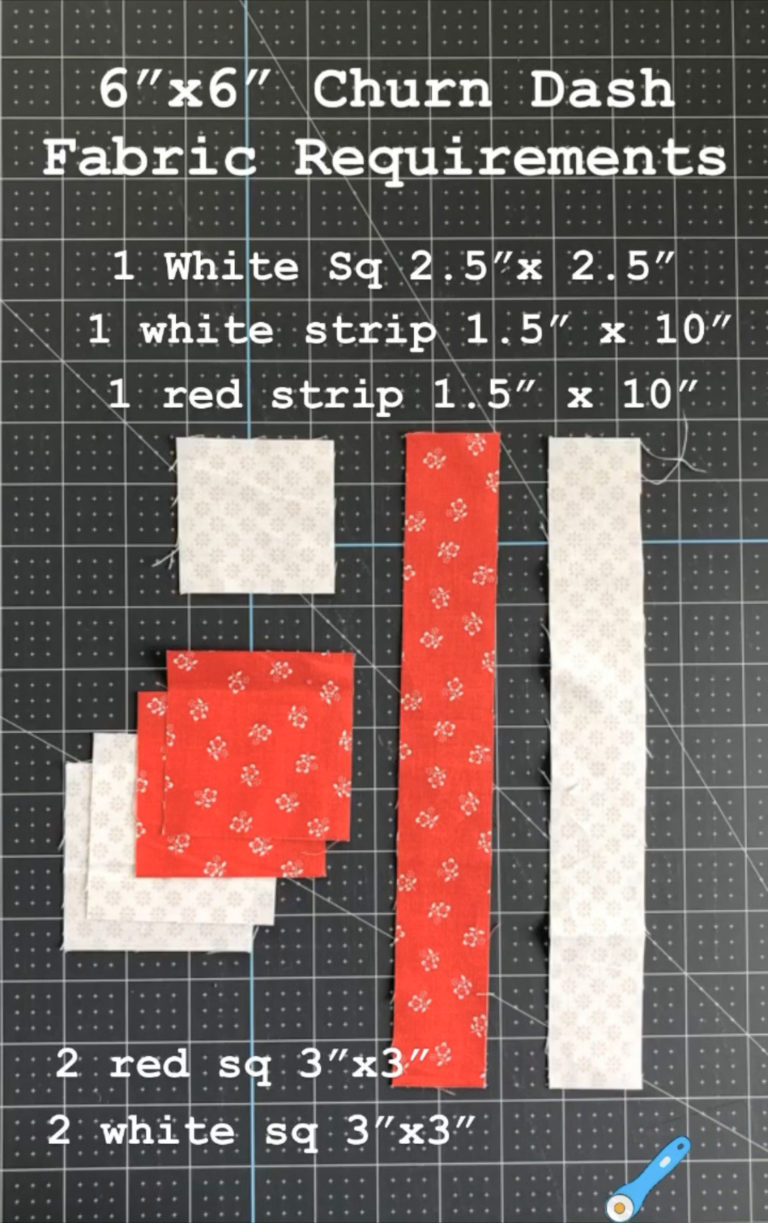 Churn Dash Quilt Block Tutorial - Diary of a Quilter - a quilt blog