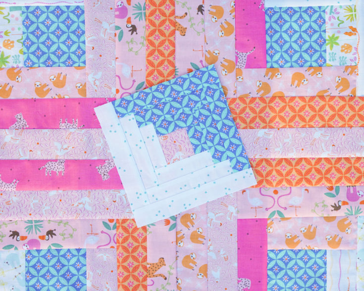 Log Cabin Quilt Block Tutorial + Inspiration - Diary of a Quilter - a ...