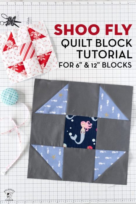 Shoo Fly Quilt Block Tutorial - Diary of a Quilter - a quilt blog