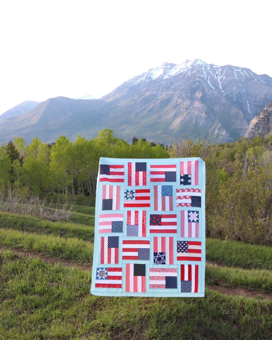 Flying Flags Quilt Tutorial - Diary of a Quilter - a quilt blog