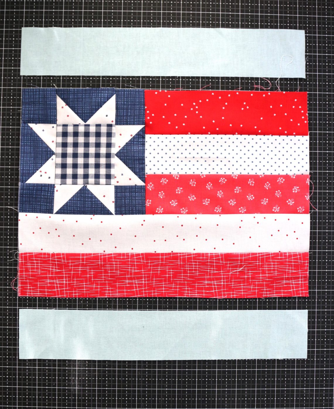 Flying Flags Quilt Tutorial - Diary of a Quilter - a quilt blog