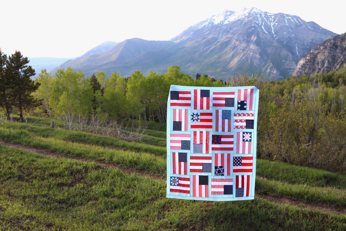 Flying Flags Quilt Tutorial - Diary of a Quilter - a quilt blog