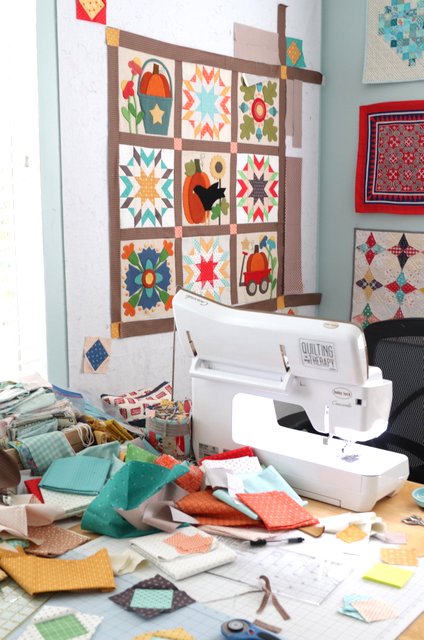 Finishing Fall - Diary of a Quilter - a quilt blog