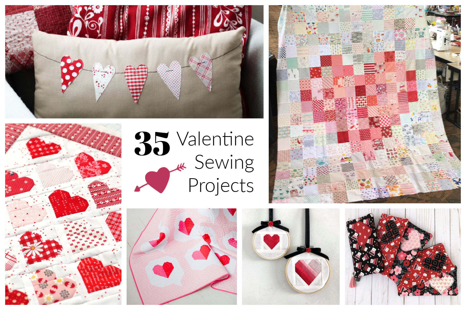 Valentines Day Sewing Projects - Diary of a Quilter - a quilt blog