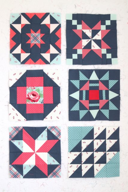 RBD Quilt Block Challenge - Free Quilt Block Pinwheel Star