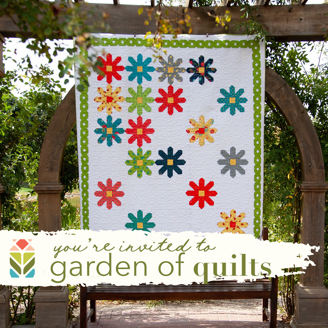 Riley Blake: Quilt Along Week 9 + Garden of Quilts 2021