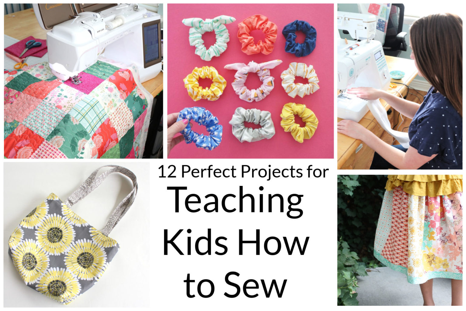 12 Easy Sewing Projects for Kids & Beginners - Diary of a Quilter