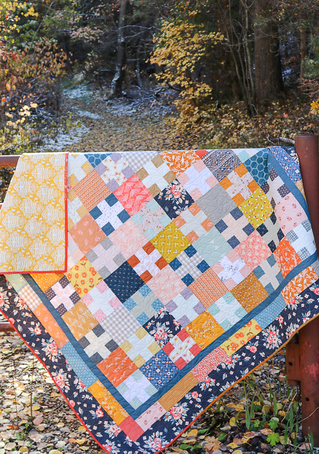 Gratitude Quilt - Plus Quilt Tutorial - Diary of a Quilter - a quilt blog