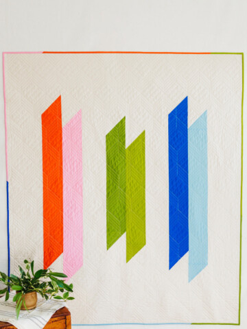 Modern Chain-Linked Quilt - Diary of a Quilter - a quilt blog