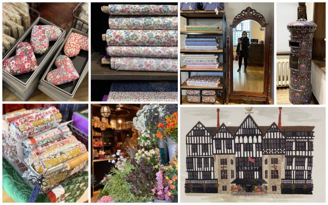 Quilting with Liberty of London - Diary of a Quilter - a quilt blog