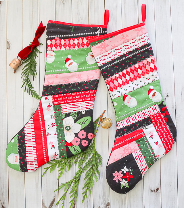 Easy Quilted Christmas Stocking Tutorial - Diary of a Quilter - a quilt ...