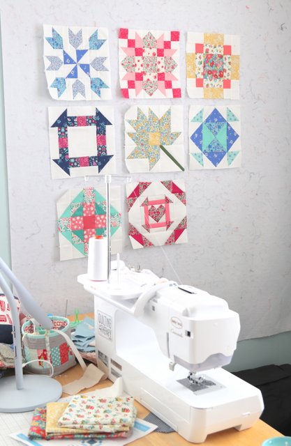 More Liberty Quilt Blocks - Diary of a Quilter - a quilt blog