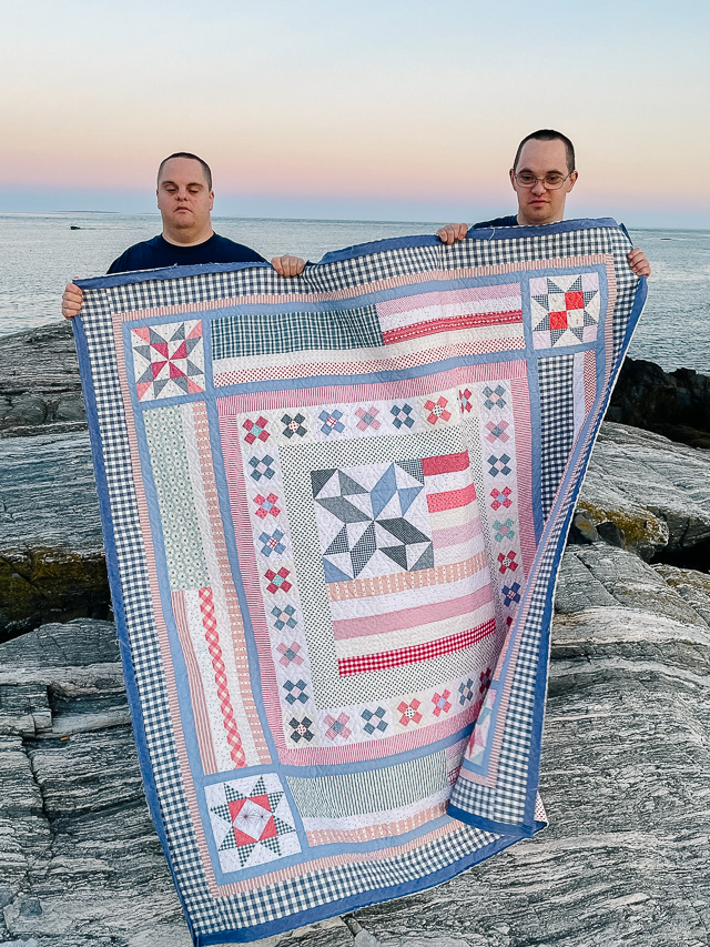 New Quilt Pattern: Land That I Love - Diary of a Quilter - a quilt blog