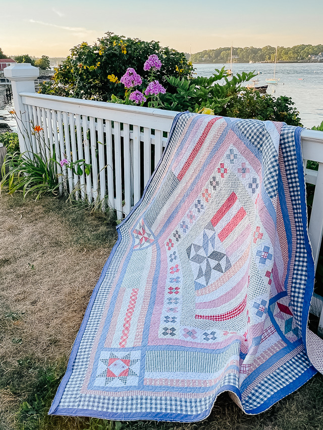 New Quilt Pattern: Land That I Love - Diary of a Quilter - a quilt blog