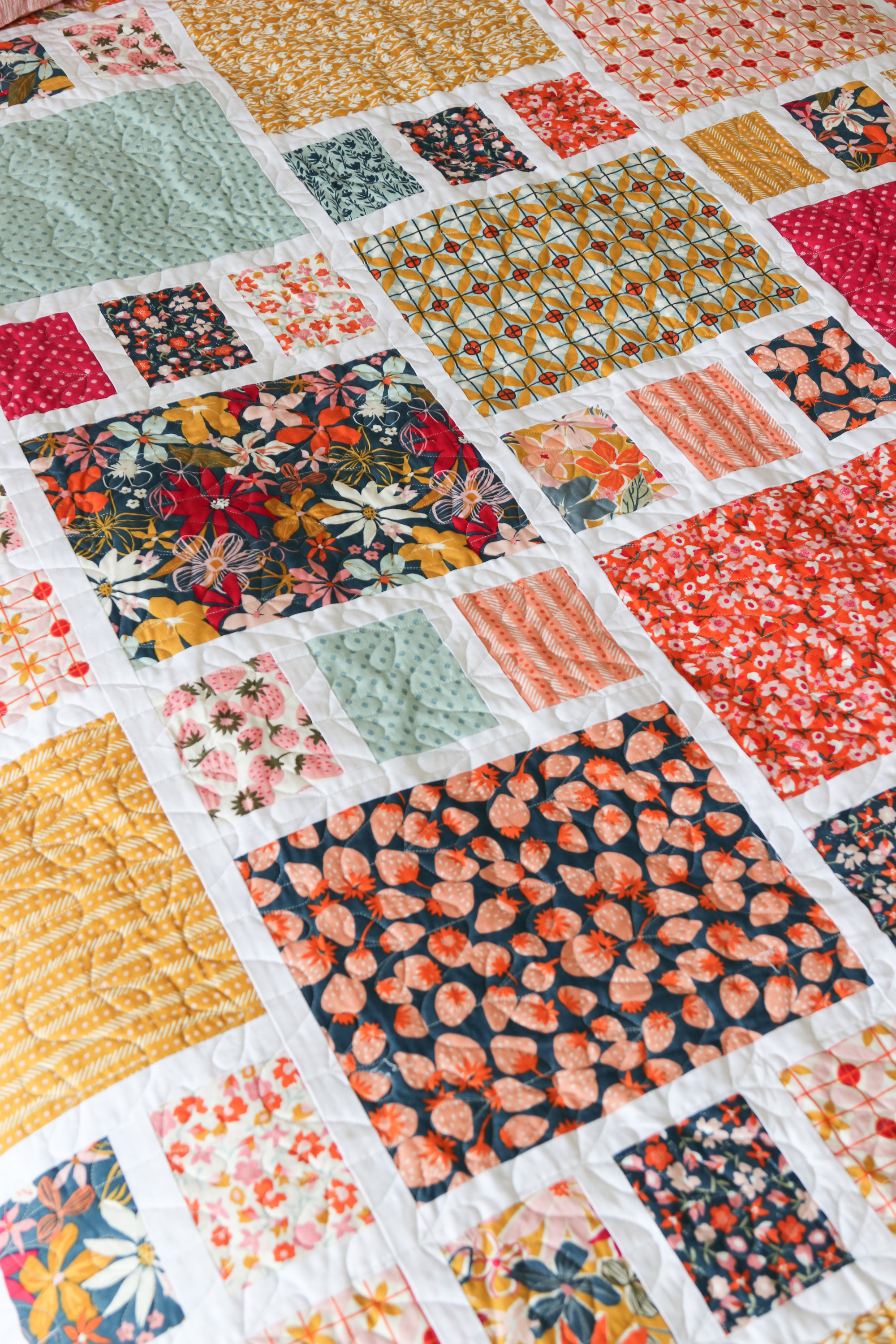 Craftsman Fat Quarter Quilt with Eden Fabric - Diary of a Quilter