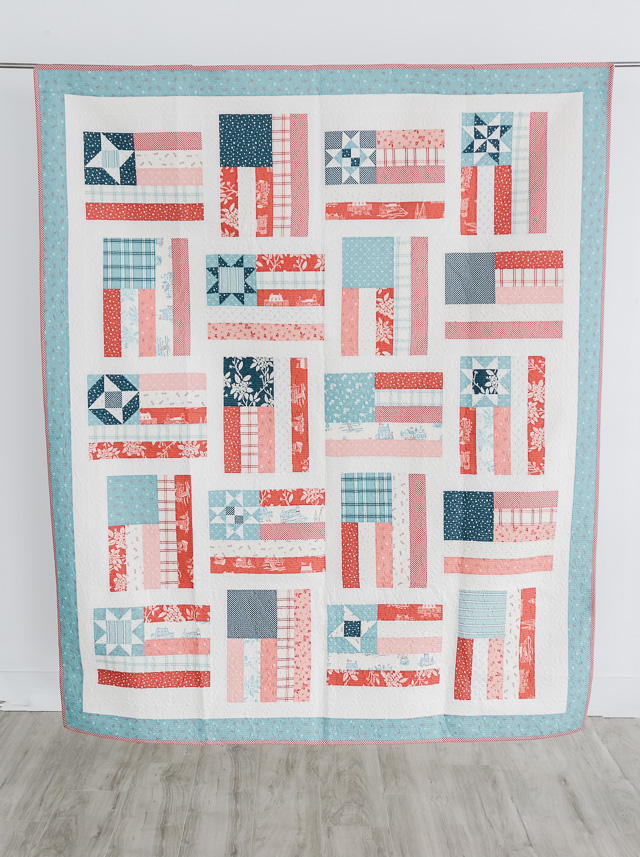 Fly The Flag Quilt Kit - Diary of a Quilter - a quilt blog