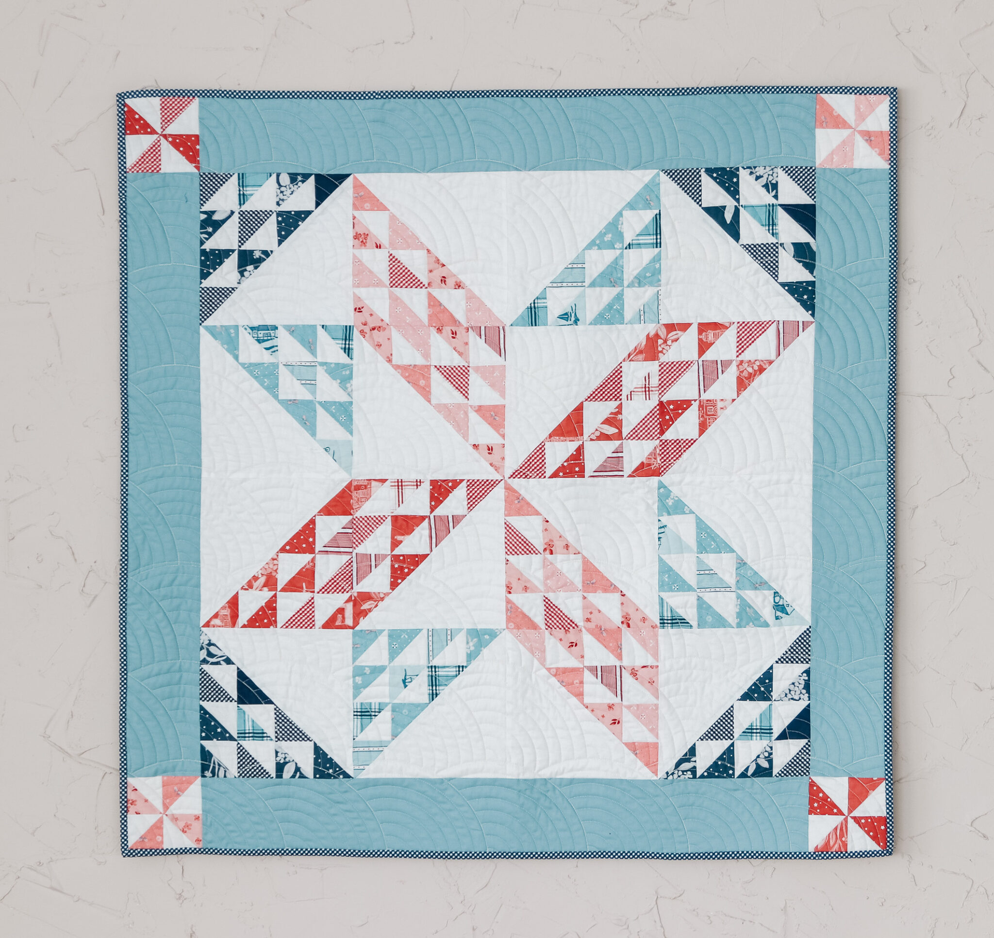 Sugarhouse Star Quilt Pattern + NEW Baby Size Version - by Amy Smart