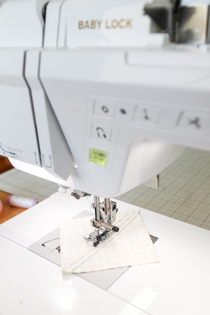 Half Square Triangle Tips with Baby Lock - Diary of a Quilter - a quilt ...