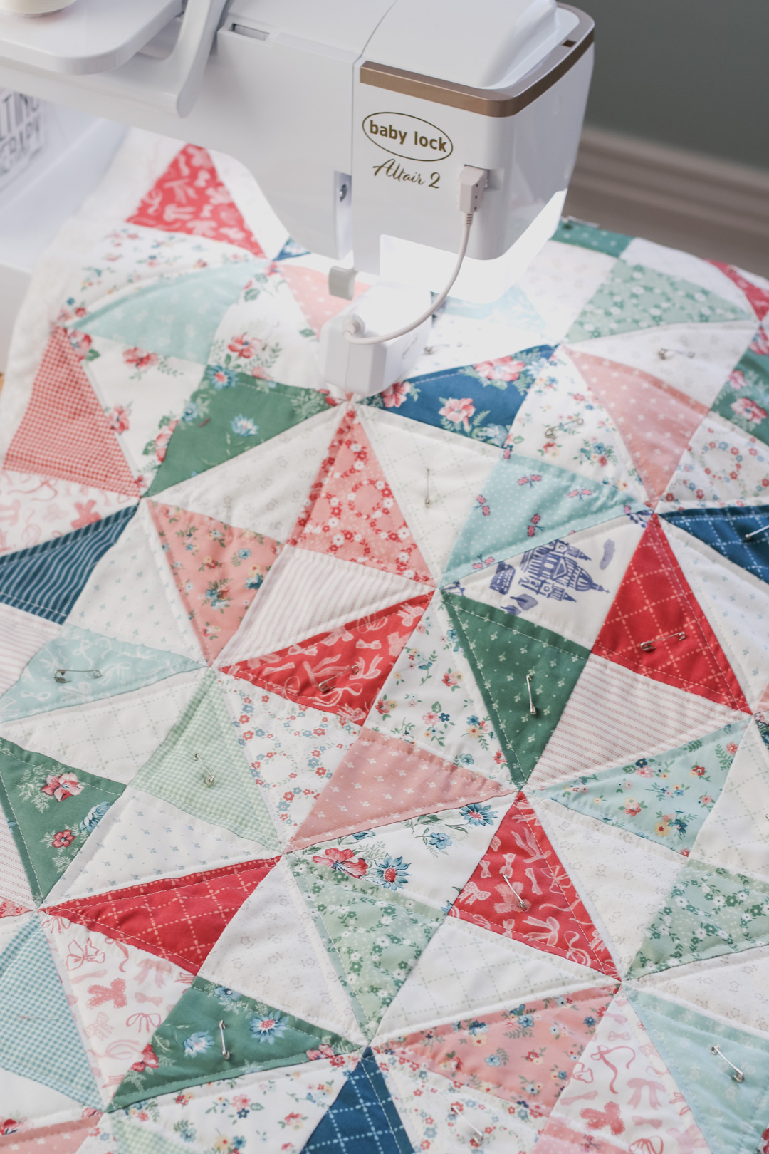 Tips for Machine Quilting With a Walking Foot - Diary of a Quilter - a ...
