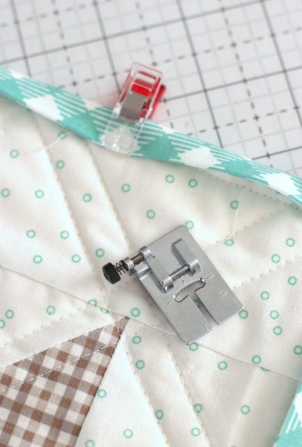 Perfect Binding with the Quilt Binding Foot - Diary of a Quilter - a ...