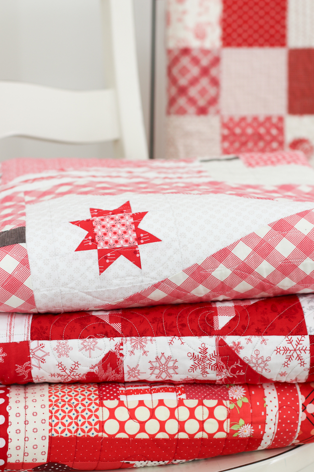 Red + White Quilts - Diary of a Quilter - a quilt blog