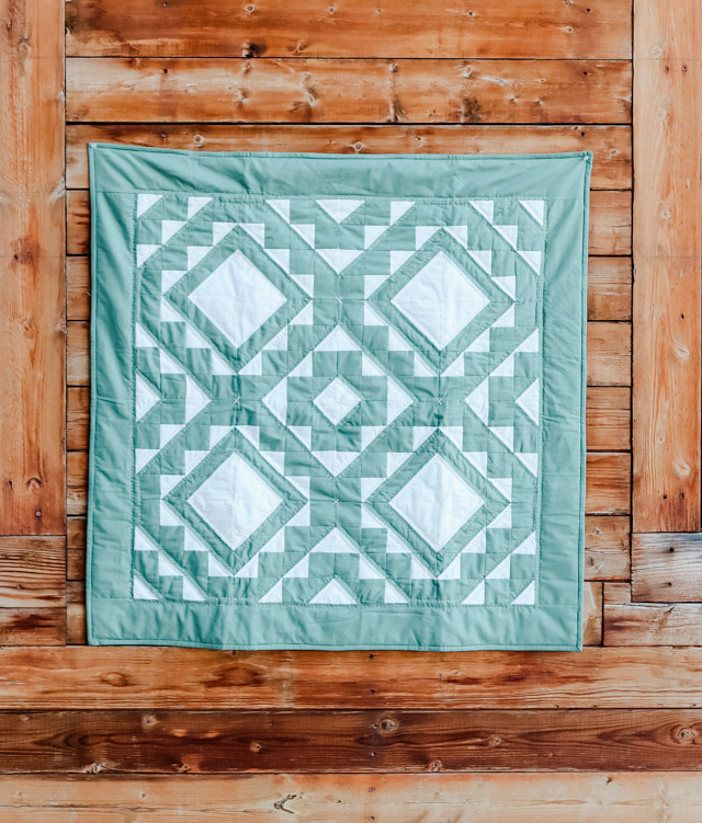 Cascade Falls Quilts in Solids - Diary of a Quilter - a quilt blog