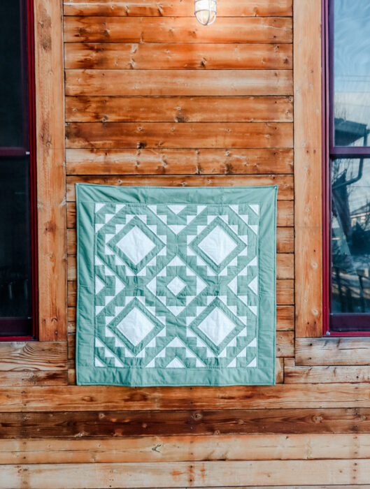 Cascade Falls Quilts in Solids - Diary of a Quilter - a quilt blog