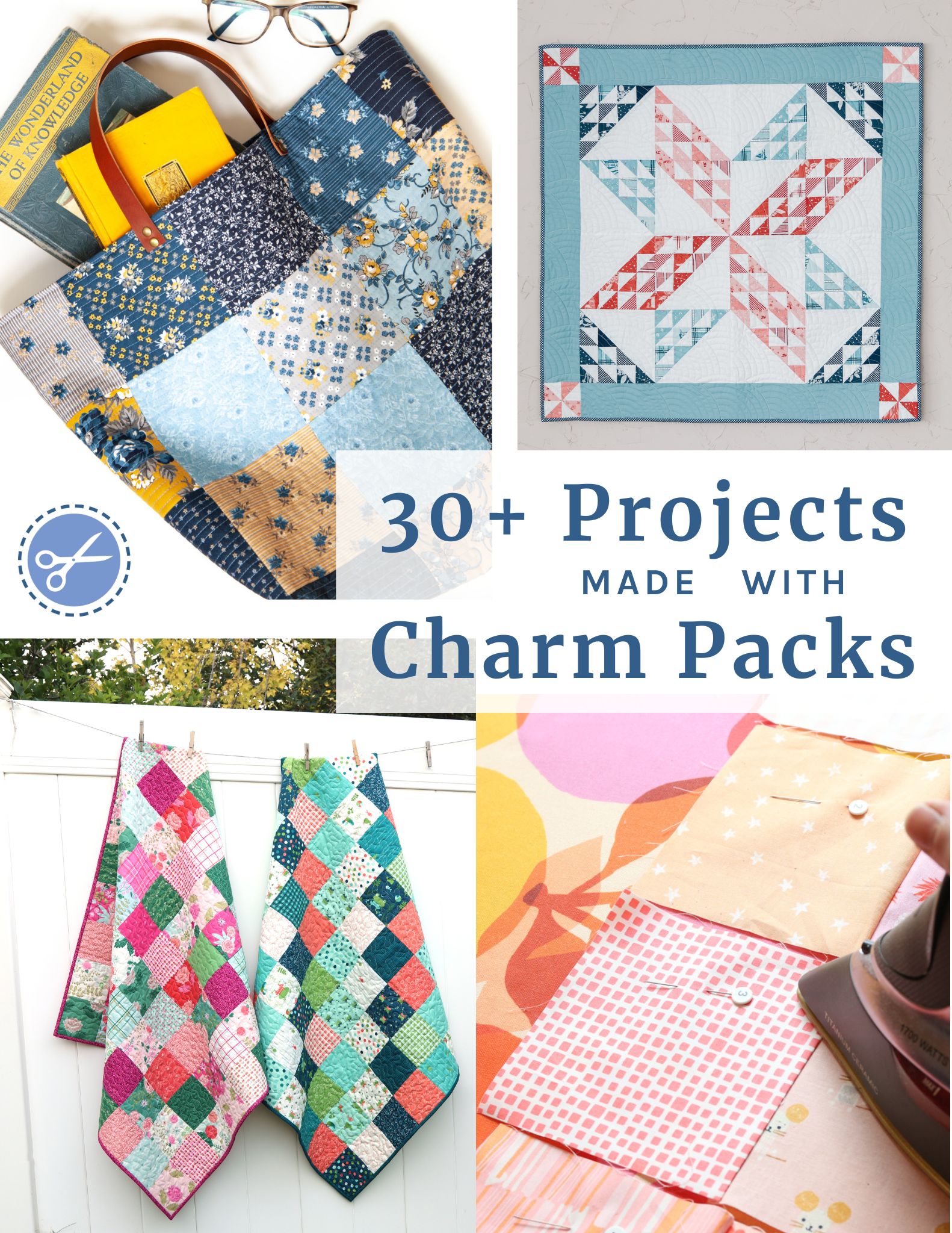 Best Charm Square Quilts & Projects - Diary of a Quilter