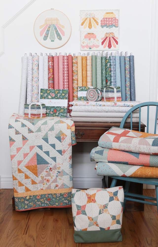 The Albion Fabric Collection is HERE! - Diary of a Quilter - a quilt blog