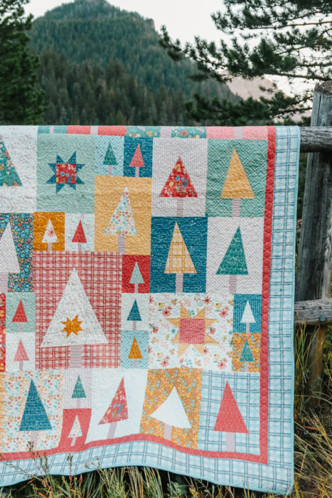 Pine Hollow Patchwork Forest Quilt - Albion Version - Diary of a ...