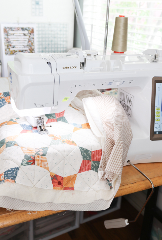 Machine Quilting Tips + Using a "Cheater Quilt" for Practice - Diary of ...